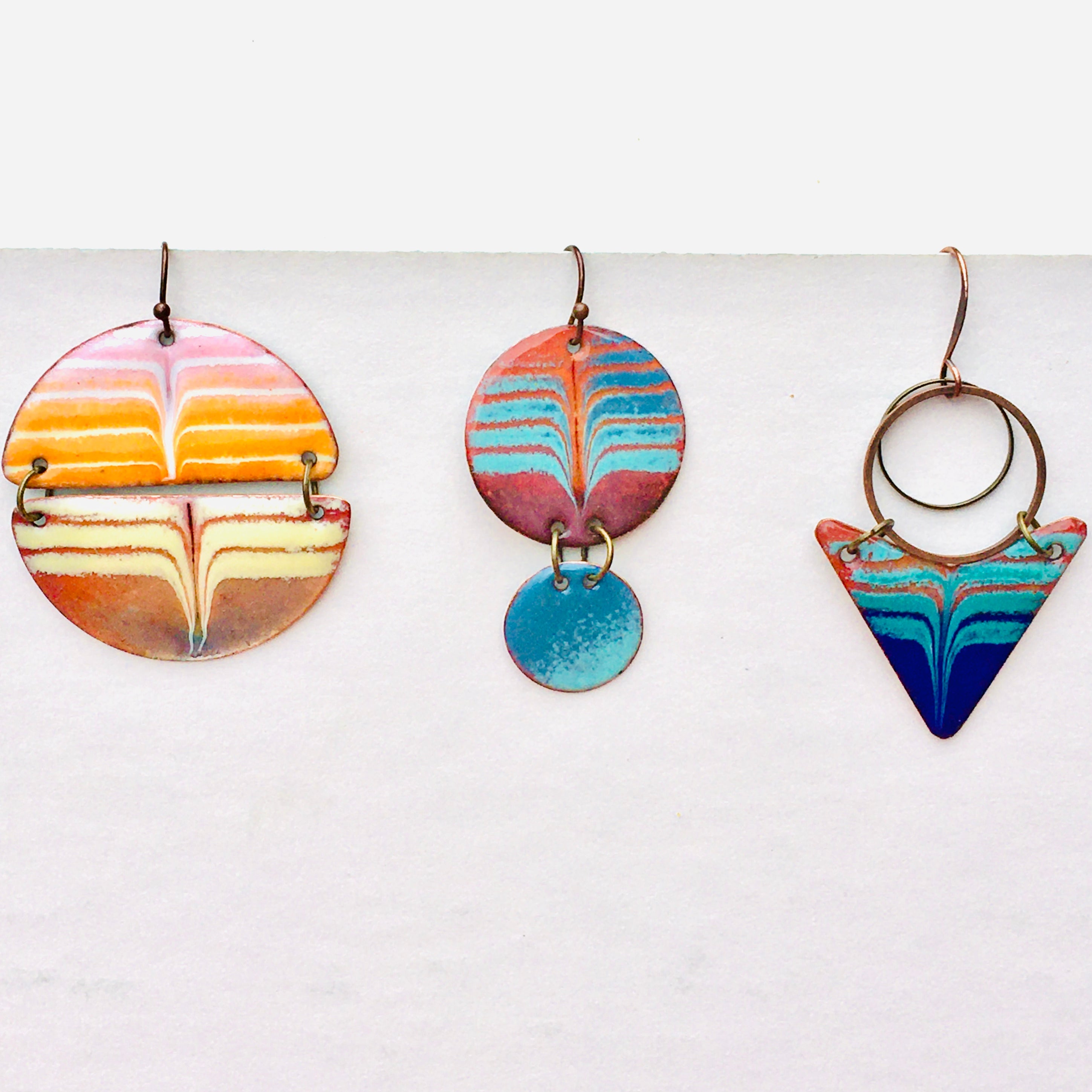 Waterfalls, Waterfall earrings, Original jewelry, Wearable Art, Funky ...
